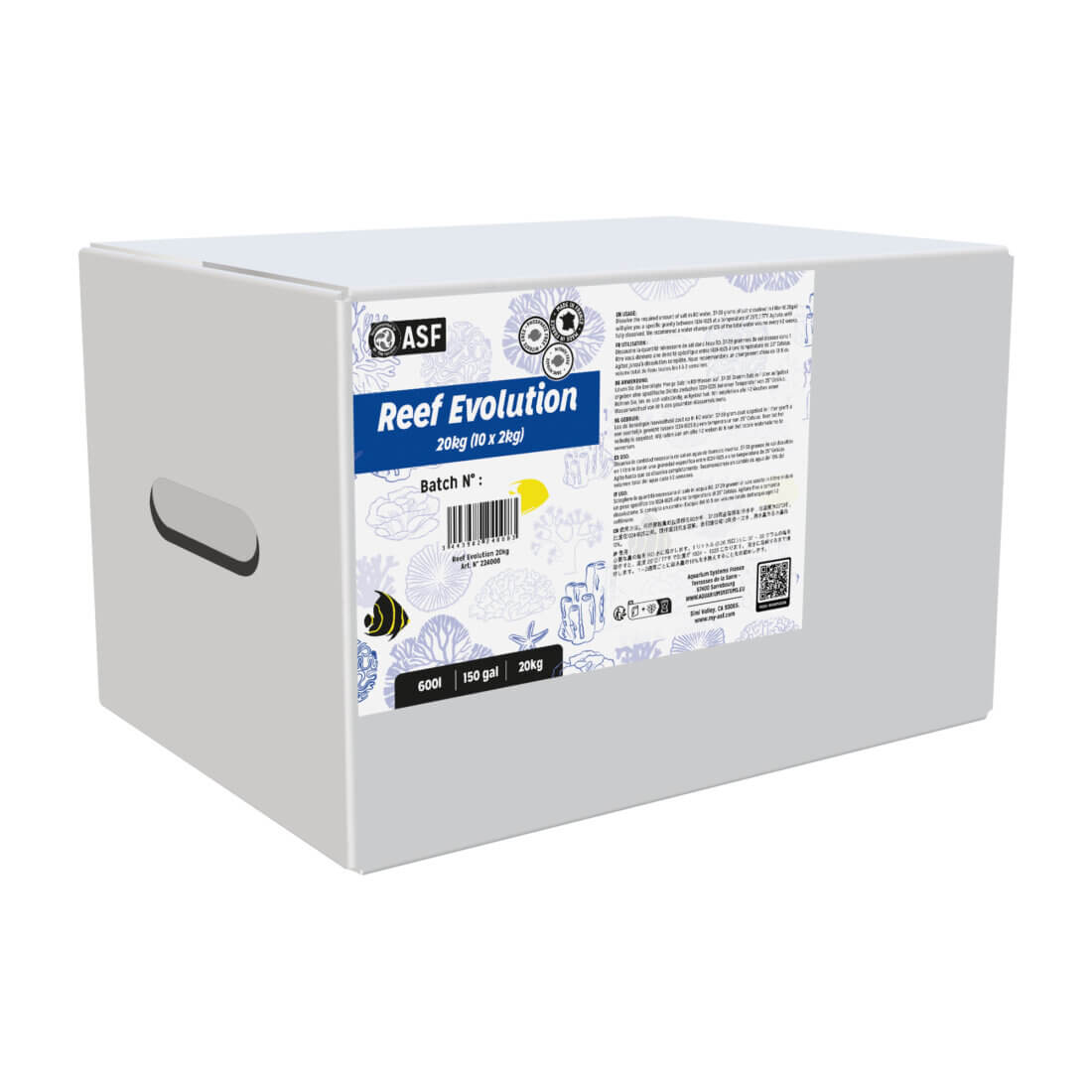 REEF EVOLUTION SEA SALT - Acuario de LuJo